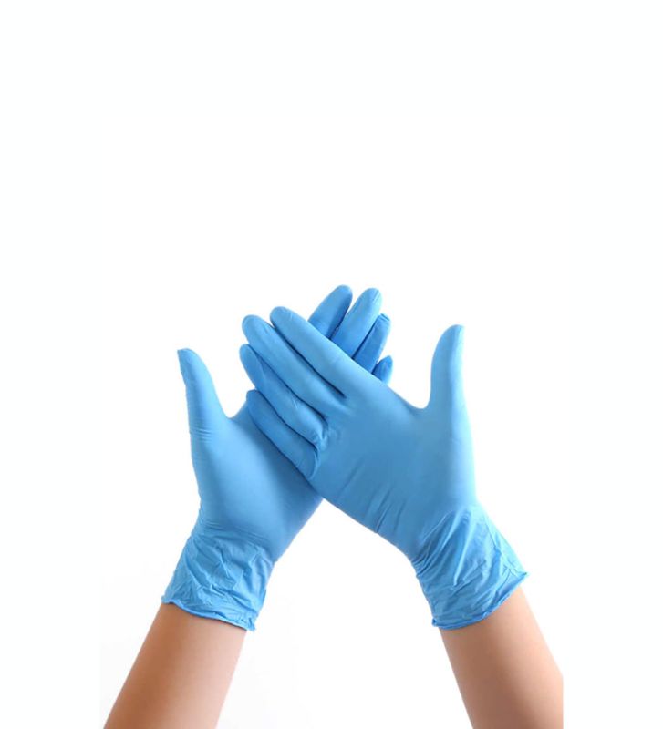 Guantes celestes Nitrilo - AMO